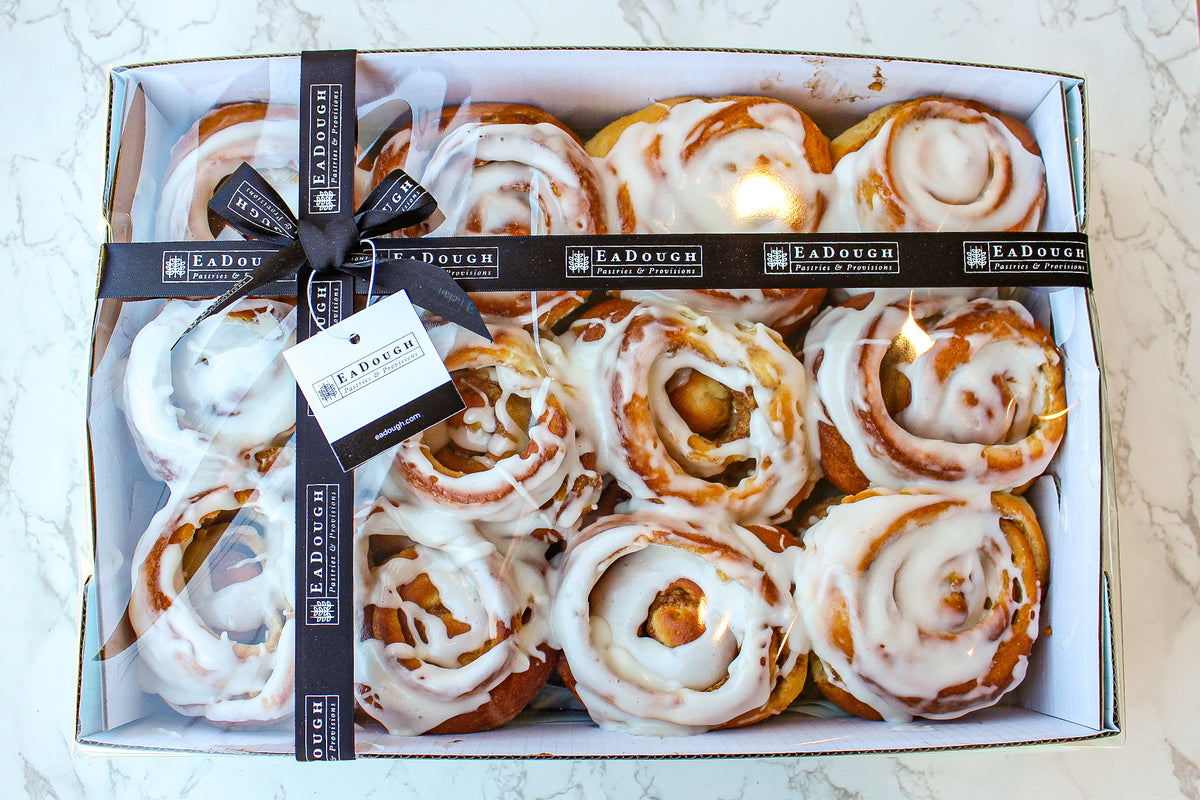 Dozen Cinnamon Brioche – EaDough Pastries & Provisions